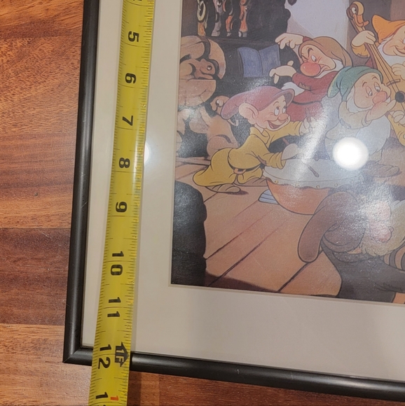 Disney | Art | Vintage 994 Disney Snow White Commemorative Lithograph ...